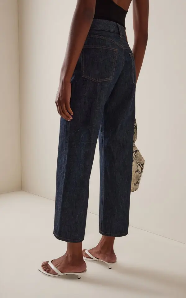 Moussy Vintage Jay Rigid Mid-rise Straight-leg Jeans