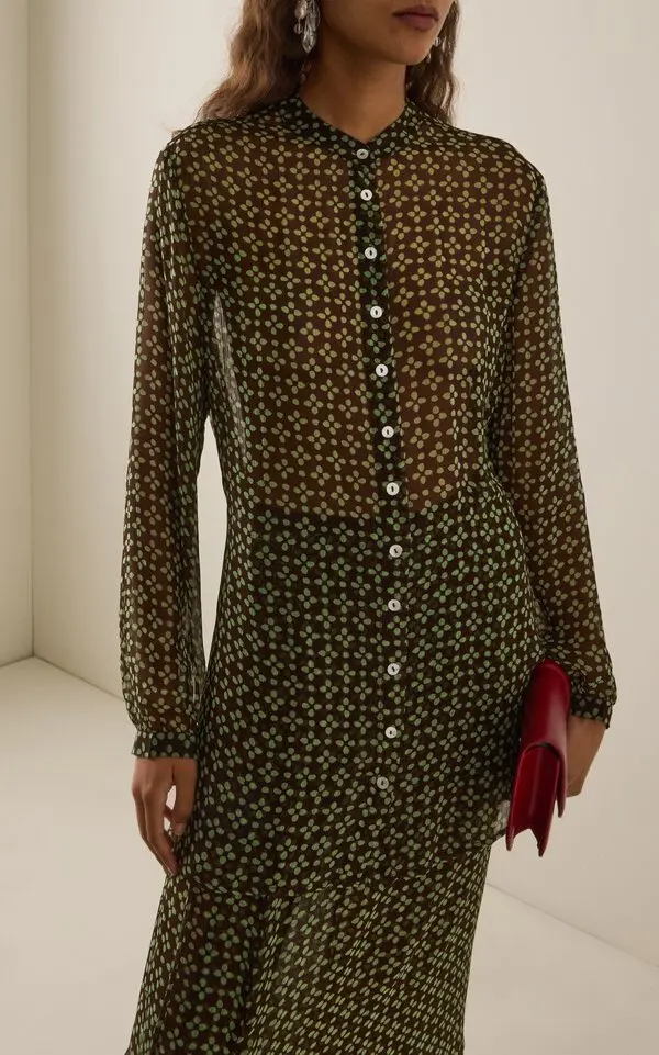 Chan Luu Tethered Button Up Shirt