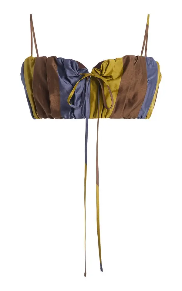 Staud Exclusive Sade Silk Top