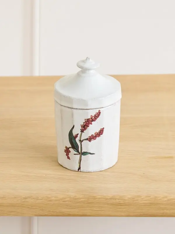 ASTIER DE VILLATTE Ceramic Box With Floral Motif