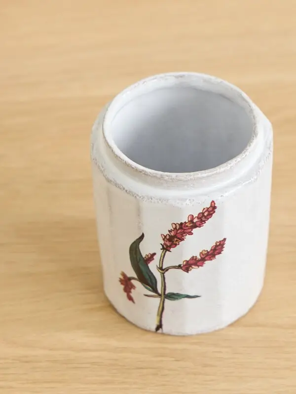 ASTIER DE VILLATTE Ceramic Box With Floral Motif