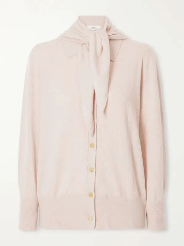 Arch4 Detailed Cashmere Sweater - Beige