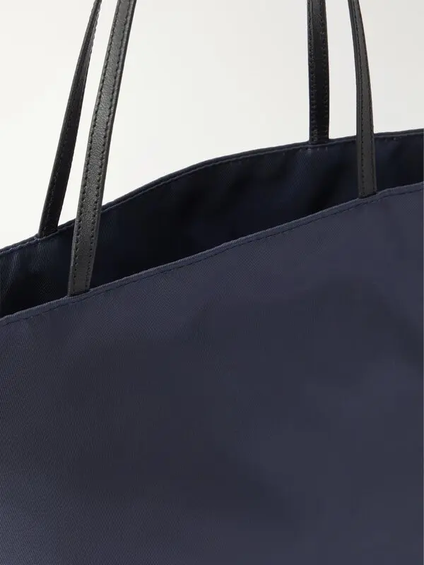 VALESQUE Thea Nylon Tote Bag With Leather Trim