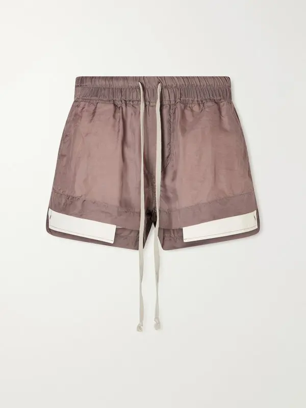Rick Owens Tower Fog Shell Shorts