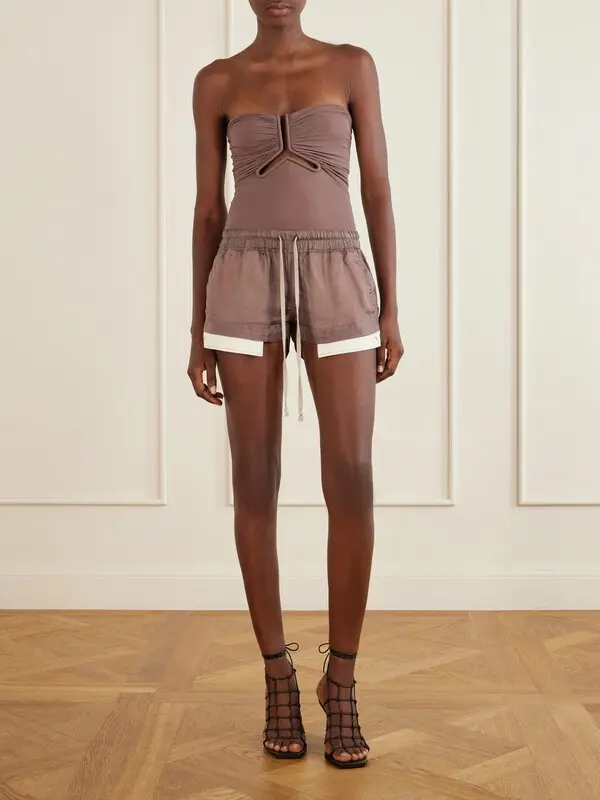 Rick Owens Tower Fog Shell Shorts