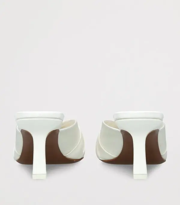 NEOUS Satin Geminga Heeled Mules 65