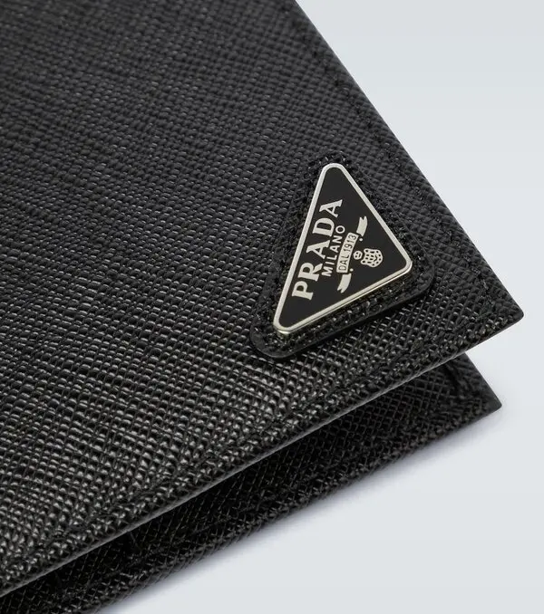 Prada Saffiano Leather Billfold Wallet