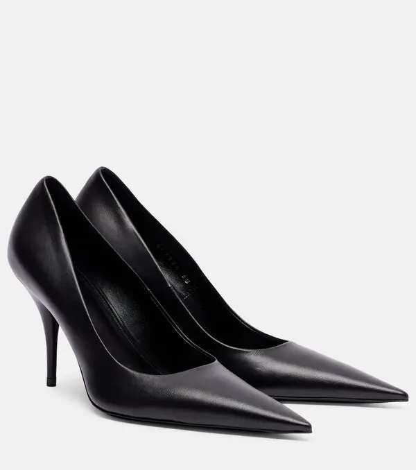 Balenciaga Avenue 90 Leather Pumps