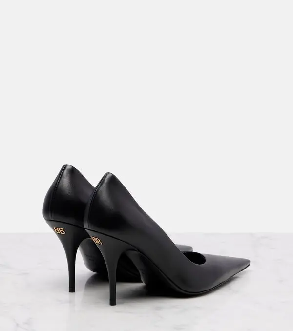 Balenciaga Avenue 90 Leather Pumps