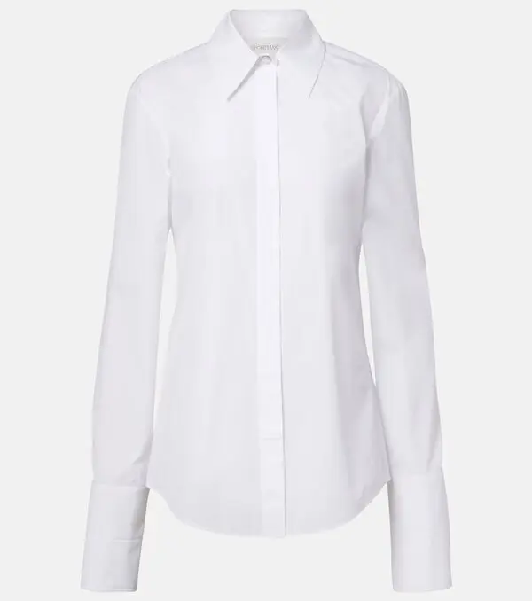 Sportmax Cotton Poplin Shirt - White
