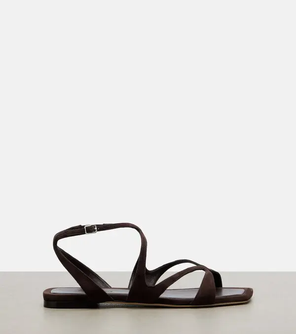 JIMMY CHOO Ayla Suede Sandals