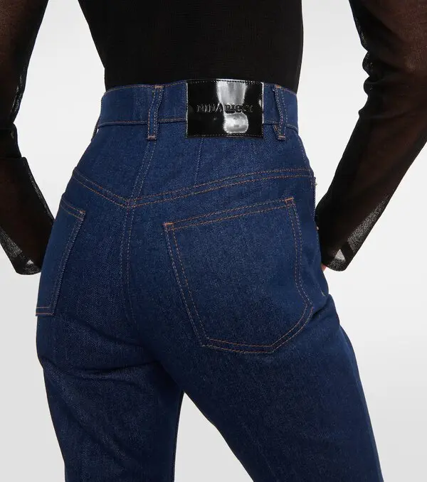 Nina Ricci High-rise Flared Jeans