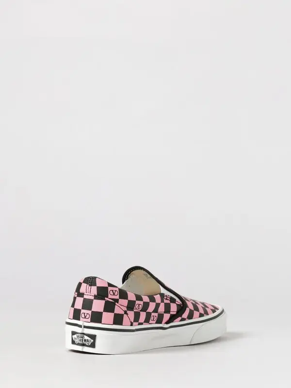 Valentino Garavani X Vans Checked Monogram Canvas Slip-on Sneakers
