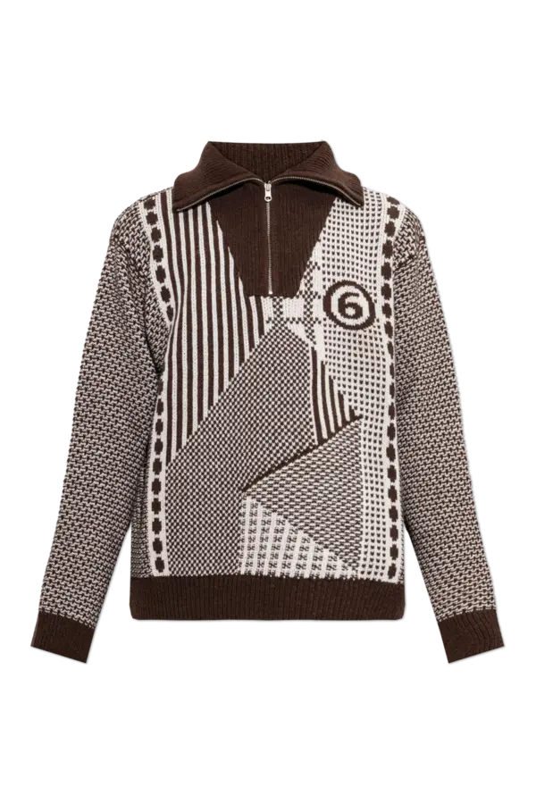 MAISON MARGIELA Sweater With A Stand-up Collar