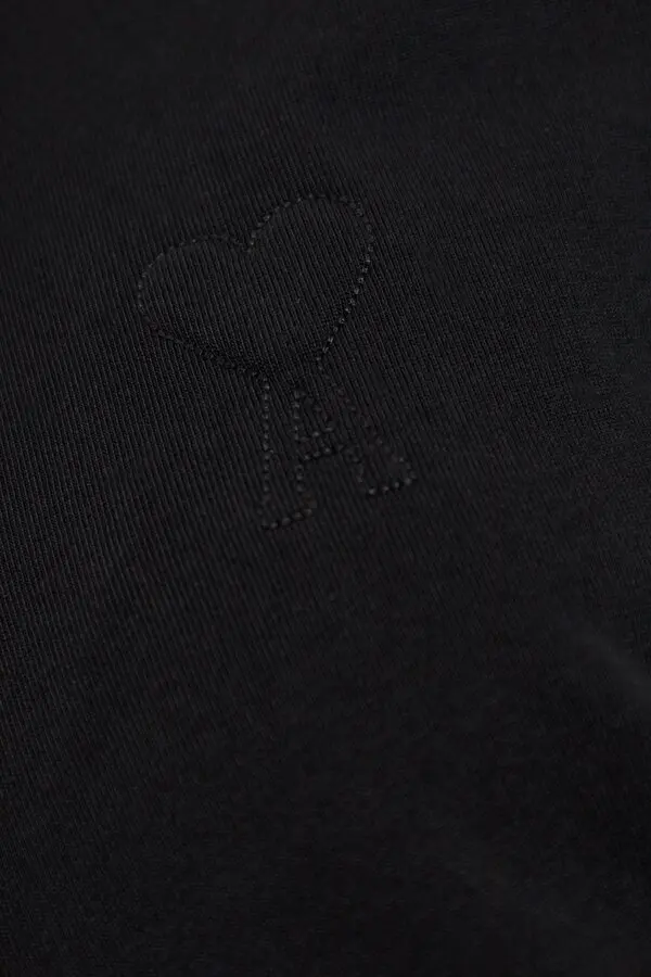 AMI Paris Logo T-shirt - Black