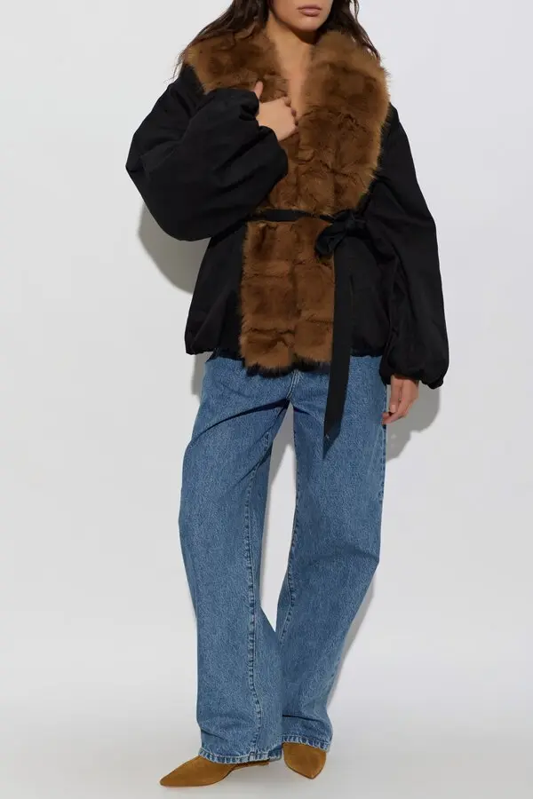 ROTATE BY BIRGER CHRISTENSEN Jacket With Belt
