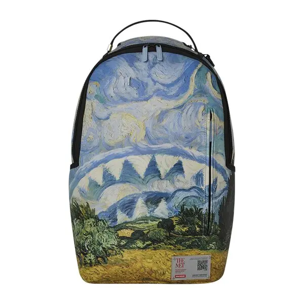 SPRAYGROUND The Met Van Gogh Wheat Field With Cypresses Backpack