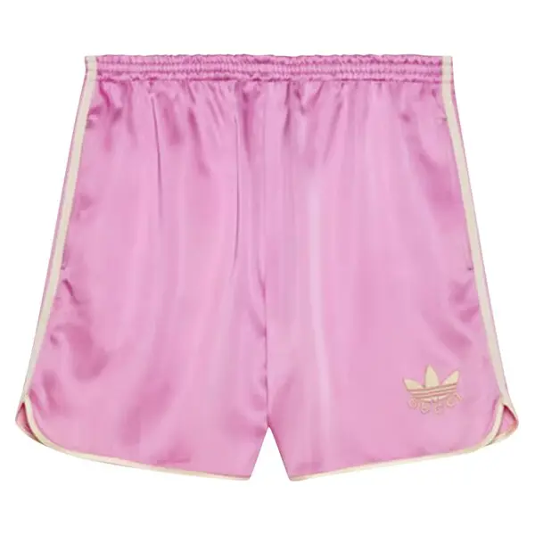 Gucci X Adidas Trefoil Print Shorts