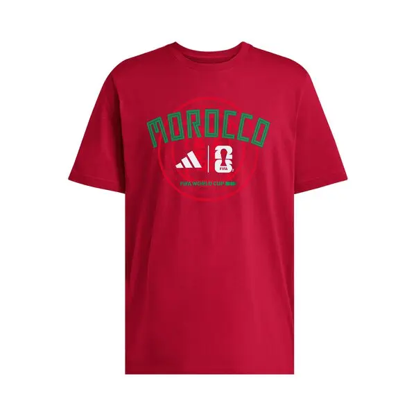 Adidas Fifa World Cup 26 Qualifier Graphic T-shirt - Red