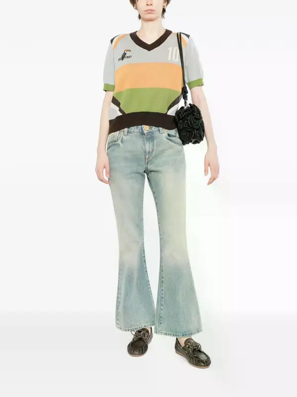 Farm Rio Toucan Knitted Top