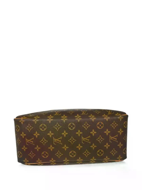 LOUIS VUITTON Monogram Deauville Tote Bag - Brown