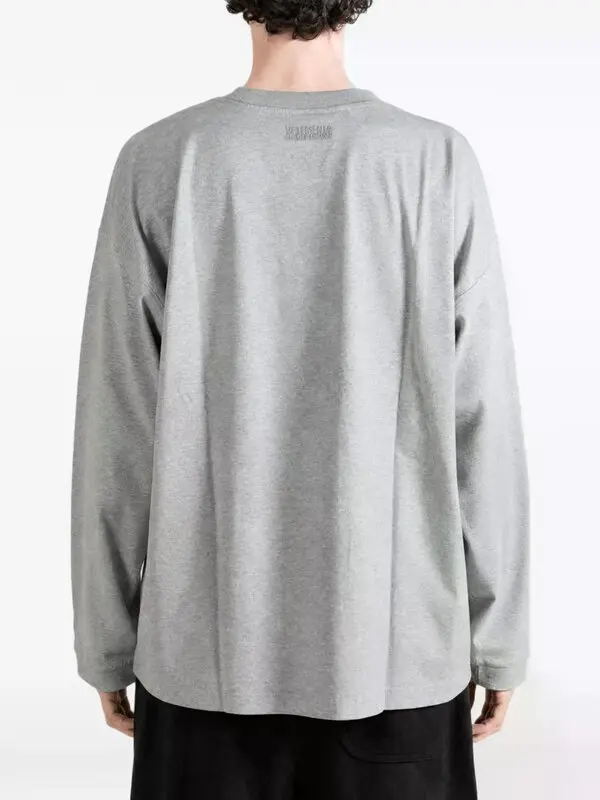 Vetements Slogan-print Long-sleeve T-shirt