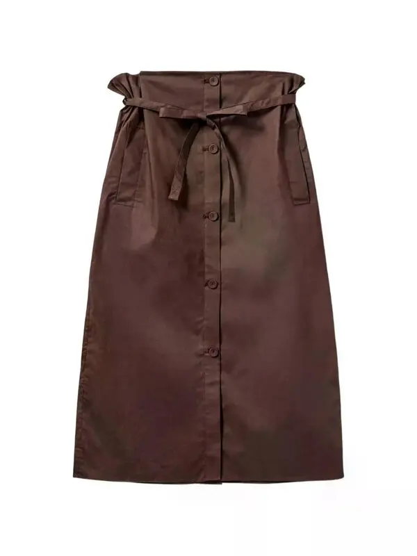 THE GARMENT Cyprus A-line Skirt - Brown