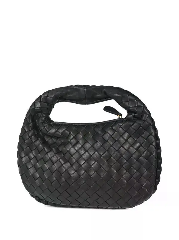 Bottega Veneta Intrecciato Handbag - Black