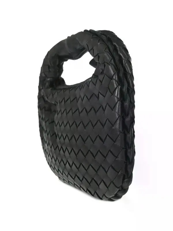 Bottega Veneta Intrecciato Handbag - Black