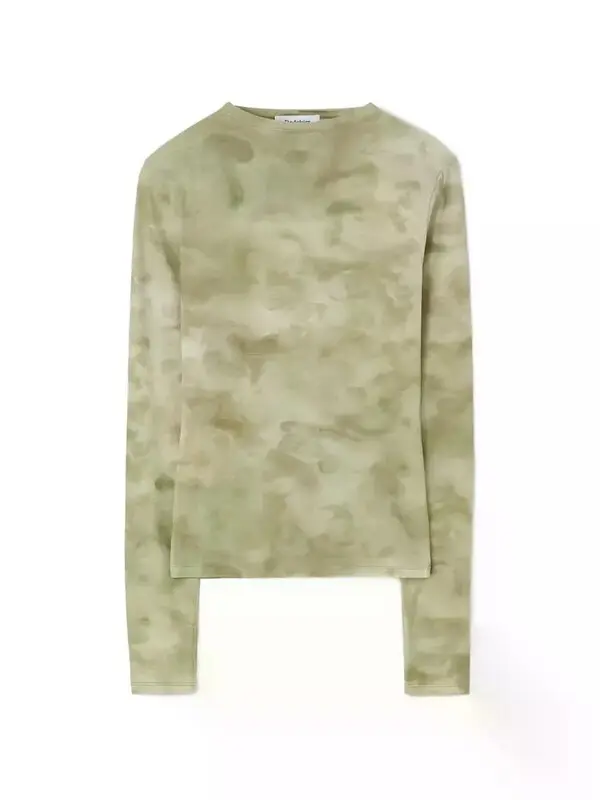 Rodebjer Karlai Long-sleeve T-shirt In Cloud Print