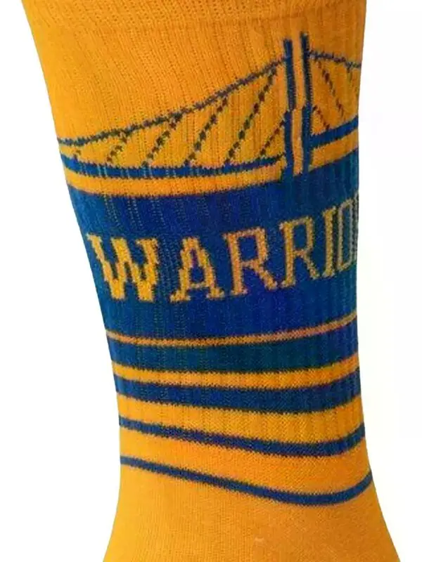 Stance Golden State Warriors Horizon Crew Socks - Yellow