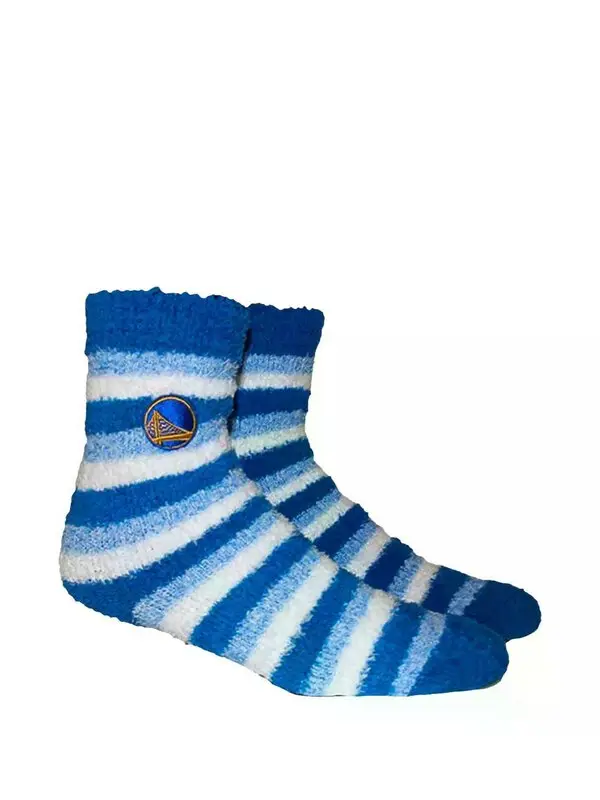 Stance Nba Golden State Warriors Fuzzy Steps Socks - Blue
