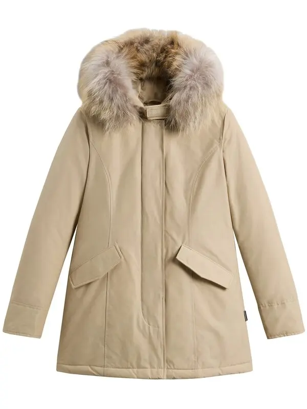 Woolrich Arctic Parka With Fur Trimmed Hood