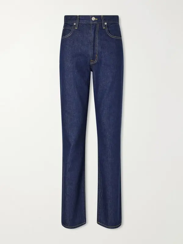 SLVRLAKE London High-rise Straight-leg Jeans - Blue