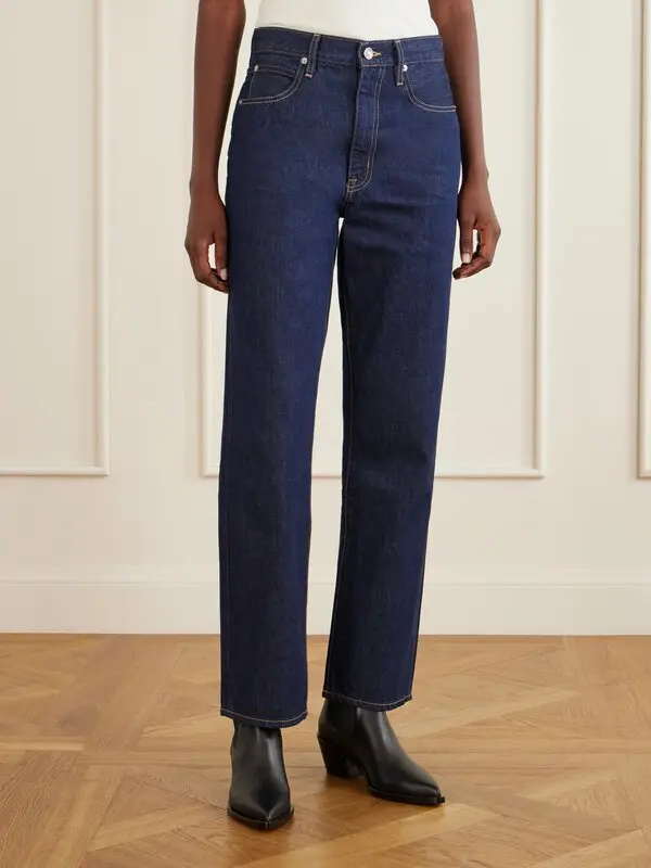 SLVRLAKE London High-rise Straight-leg Jeans