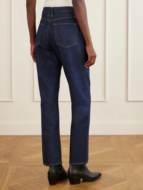 SLVRLAKE London High-rise Straight-leg Jeans