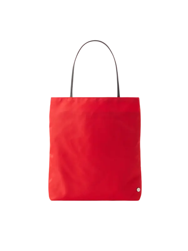 VALESQUE Thea Nylon Tote Bag With Leather Trim