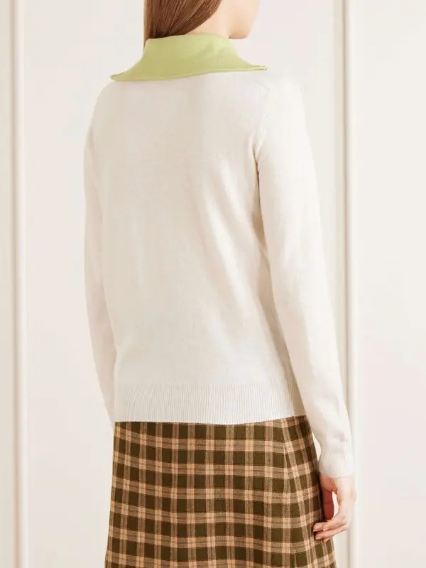 MAISON MARGIELA Ribbed Wool-blend Sweater