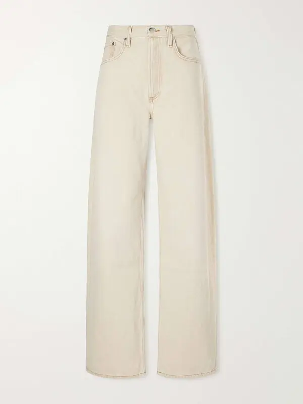 AGOLDE Arc Mid-waist Wide-leg Jeans