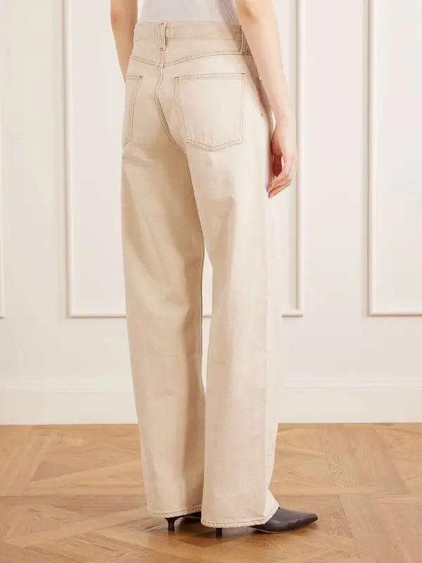 AGOLDE Arc Mid-waist Wide-leg Jeans