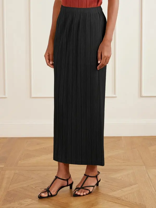 Issey Miyake Plissé Midi Skirt