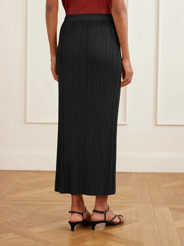 Issey Miyake Plissé Midi Skirt