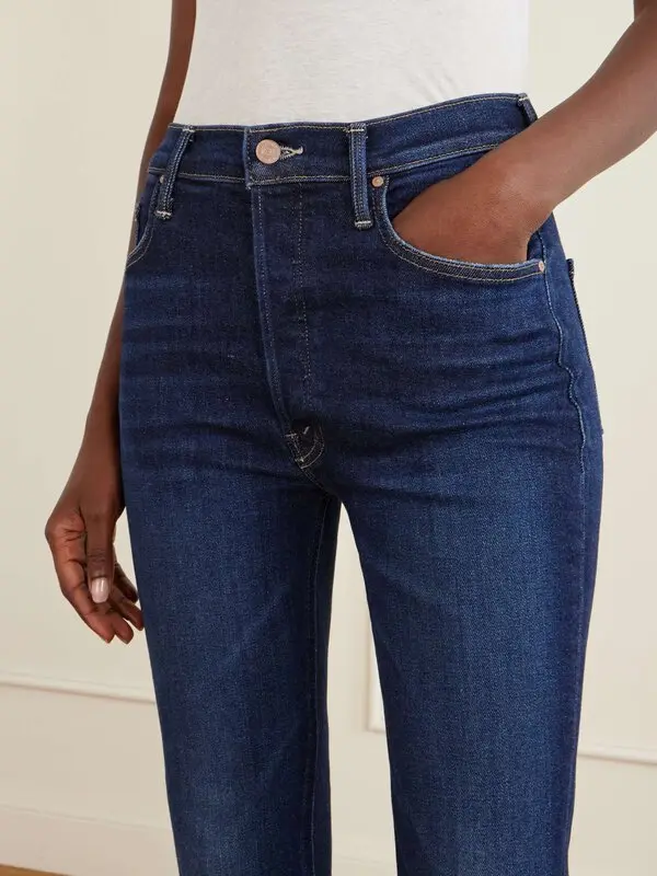 MOTHER The Tripper Flood High-waist Flared Jeans