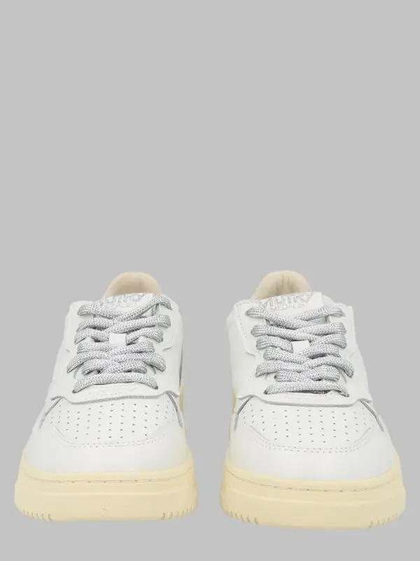 AUTRY Medalist Low Leather Mini Sneakers For