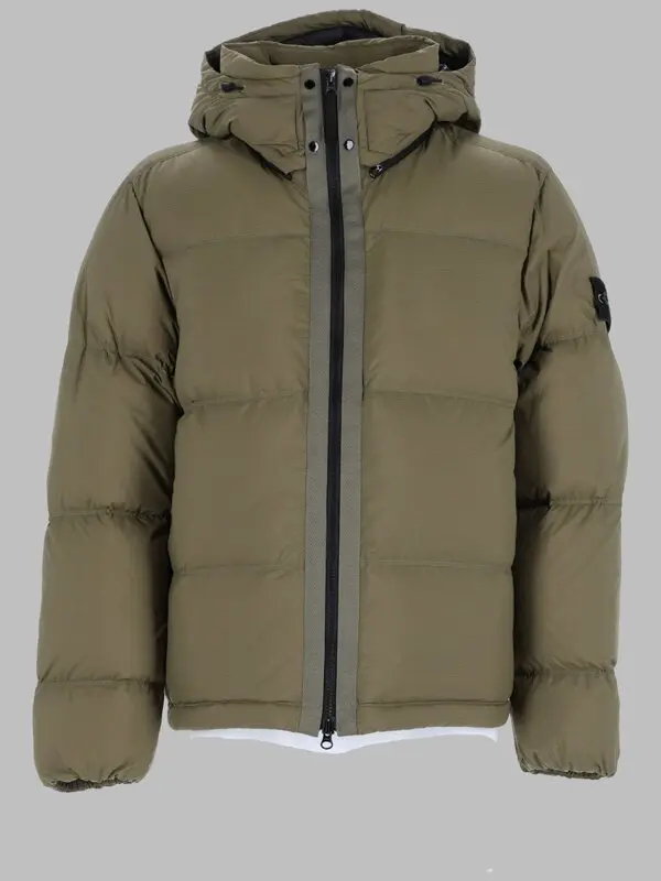Stone Island Anti-rip Quilted Hooded Puffer Jacket
