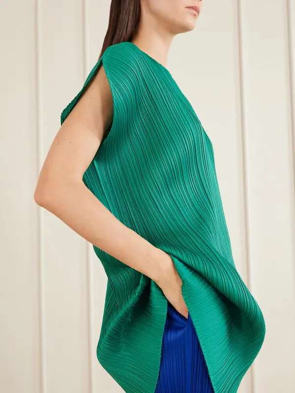 Issey Miyake Mini Dress - Green