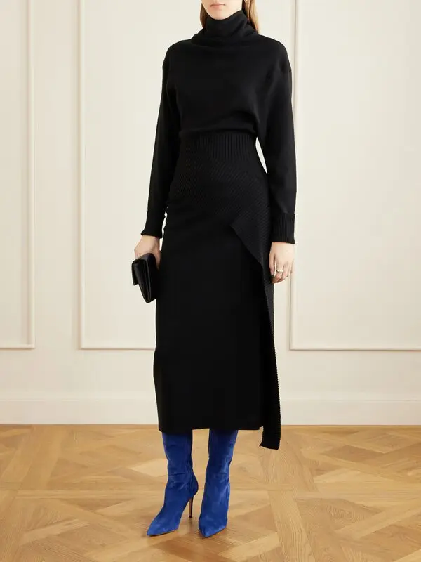 GIANVITO ROSSI Levy 85 Suede Knee High Boots