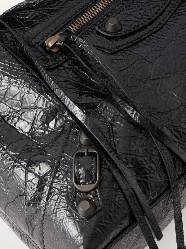 Balenciaga Le City Small Leather Shoulder Bag
