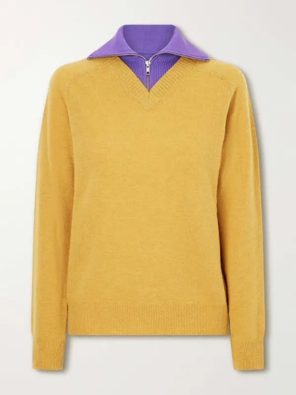 MAISON MARGIELA Ribbed Wool-blend Sweater