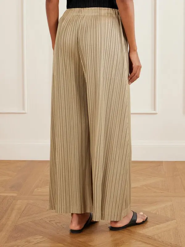 Issey Miyake Wide-leg Pants - Neutrals